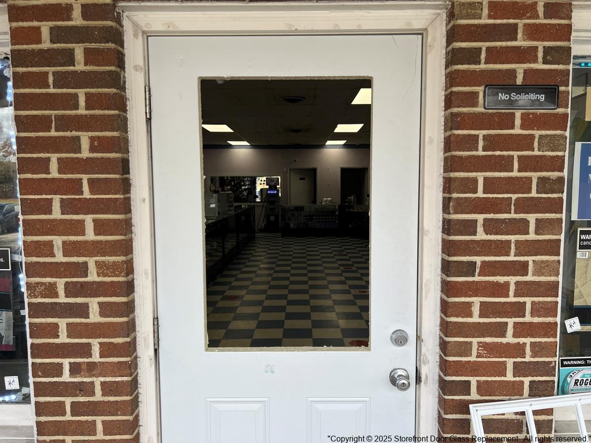 Storefront Glass Door Replacement - Storefront Door Glass Replacement